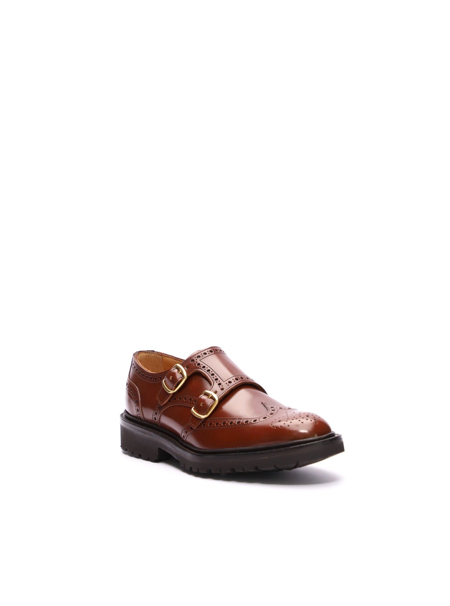 Macian Virginia Double Monk Shoes - Hazelnut | Garmentory