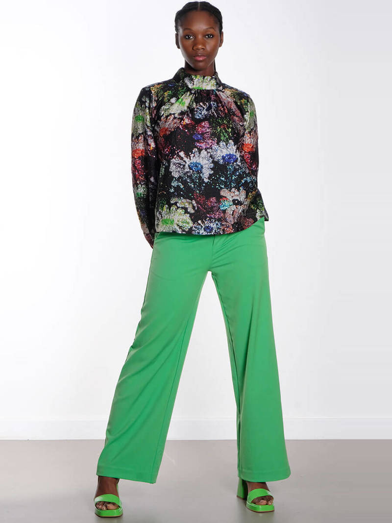 Stine Goya Ashley Blouse - Glitter Bloom | Garmentory