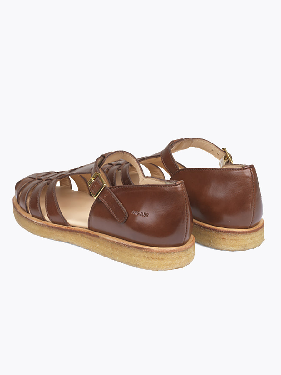 angulus Buckle Sandals - Brown | Garmentory