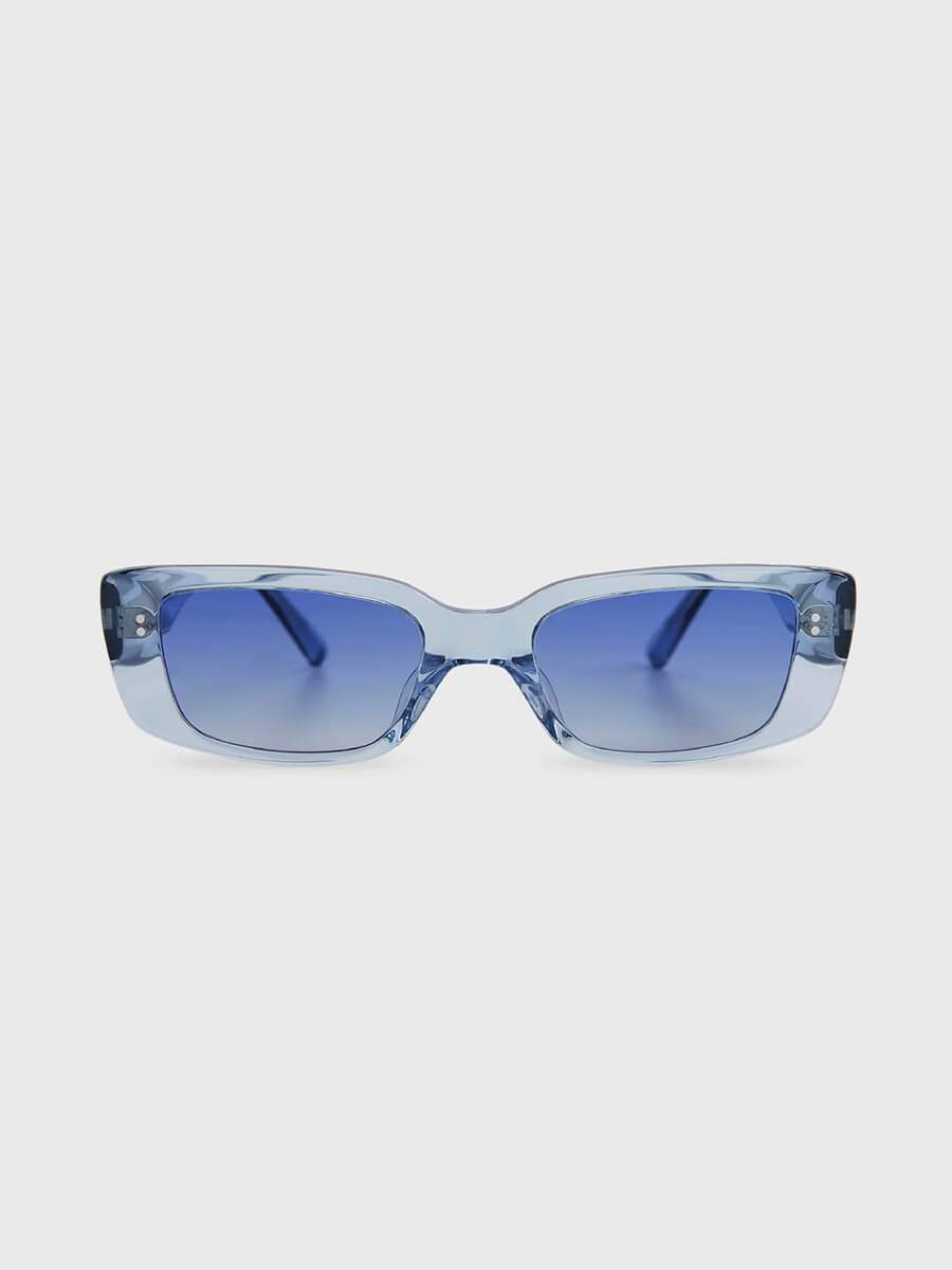 MESSY WEEKEND Grace Sunglasses - Blue/Crystal | Garmentory