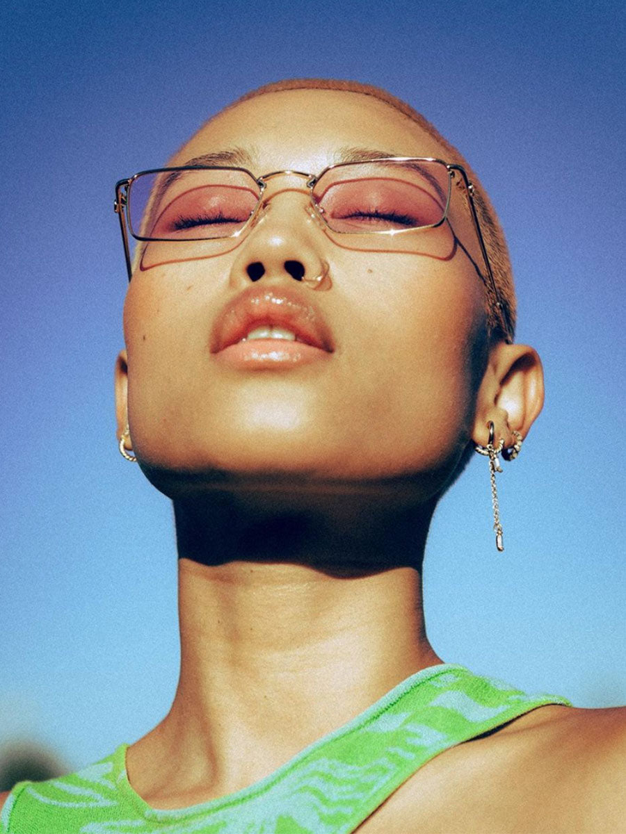 HOT FUTURES Super Lover Sunglasses - Lilac | Garmentory