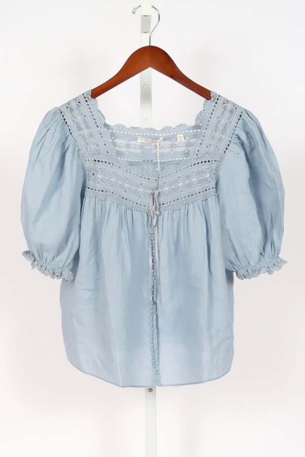 Doen Anneth Top - French Blue | Garmentory