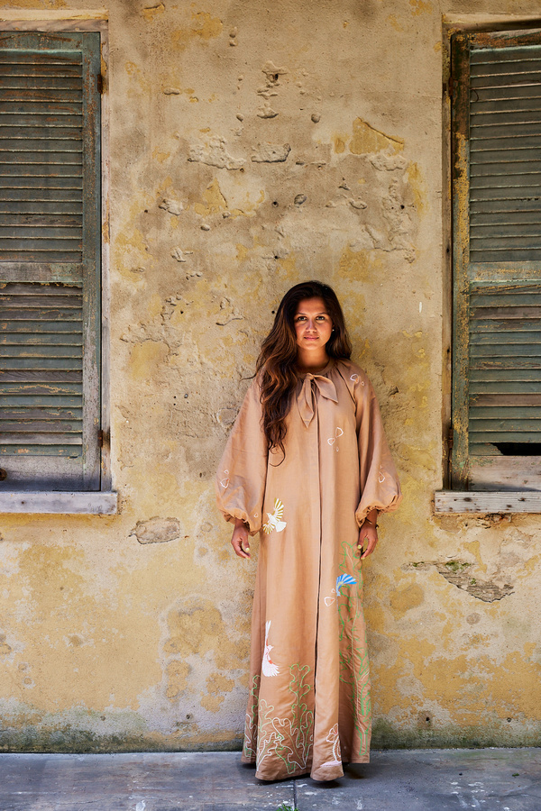 Helmstedt Momo Dress - Brown | Garmentory