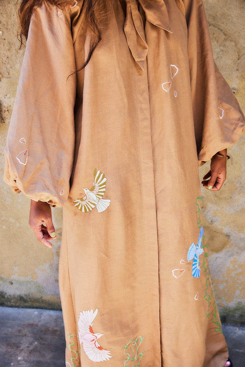 Helmstedt Momo Dress - Brown | Garmentory