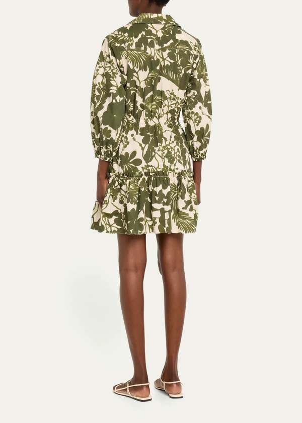 Cara Cara Robin Dress - Olive Mill Reef | Garmentory