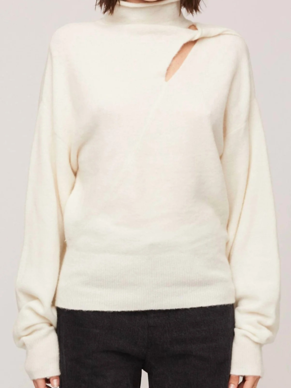 A.L.C. Jensen Sweater - Alabaster Gleam | Garmentory