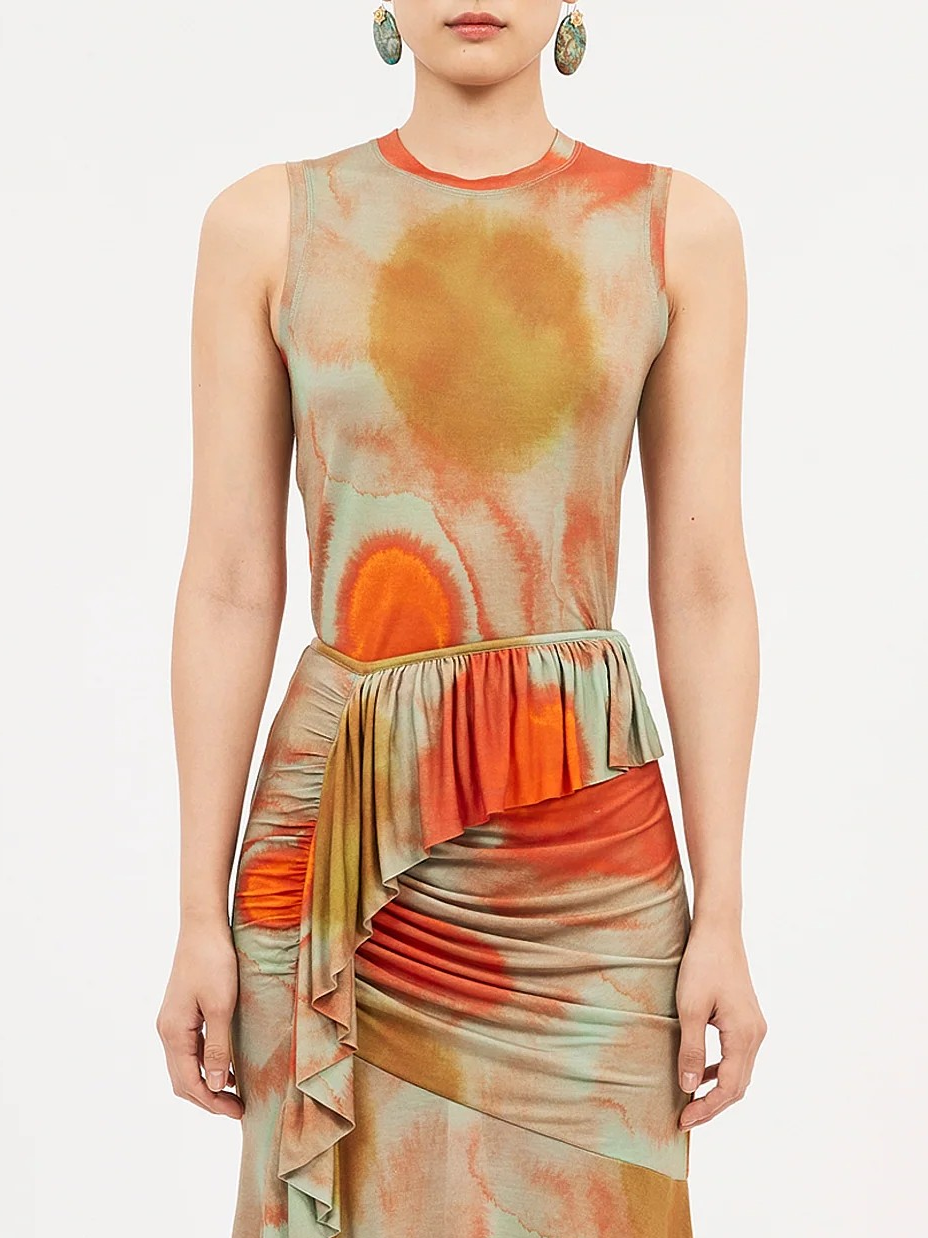 Ulla Johnson Ines Top - Desert/Topaz | Garmentory