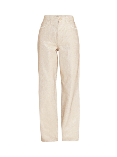 Triarchy Denim Ms. V-High Rise Straight Leg - Medium Indigo | Garmentory