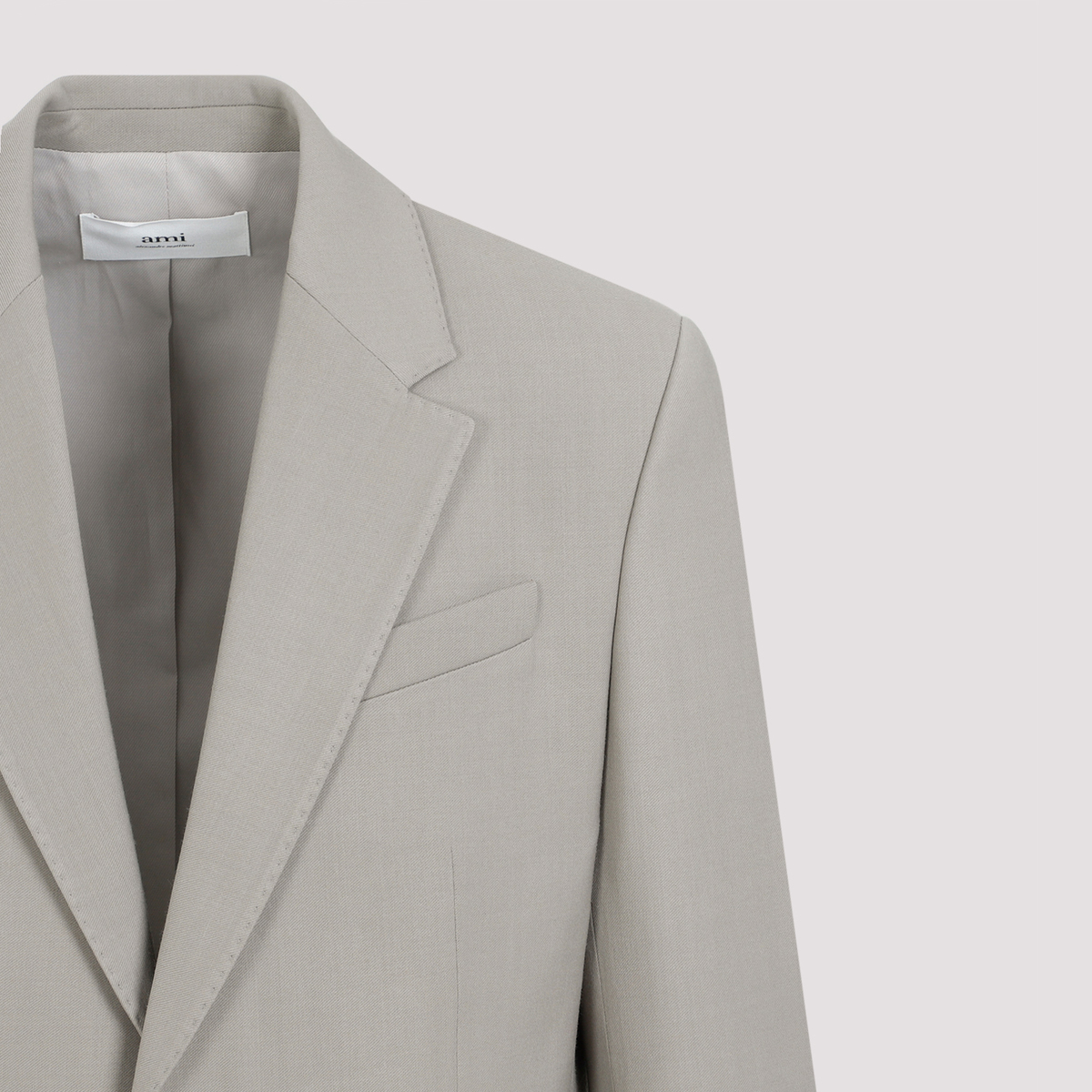 Ami Two Buttons Jacket - Light Taupe | Garmentory