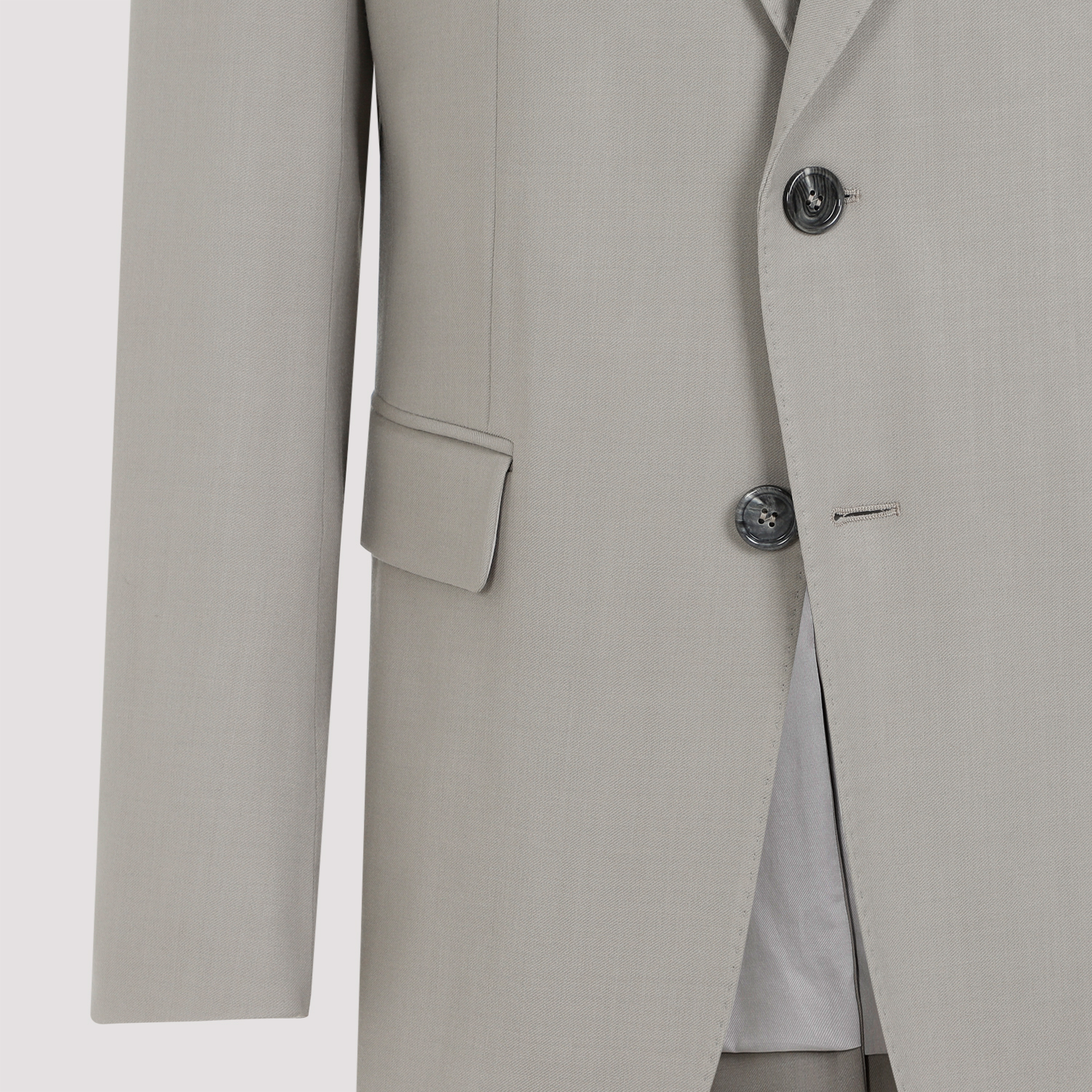 Ami Two Buttons Jacket - Light Taupe | Garmentory