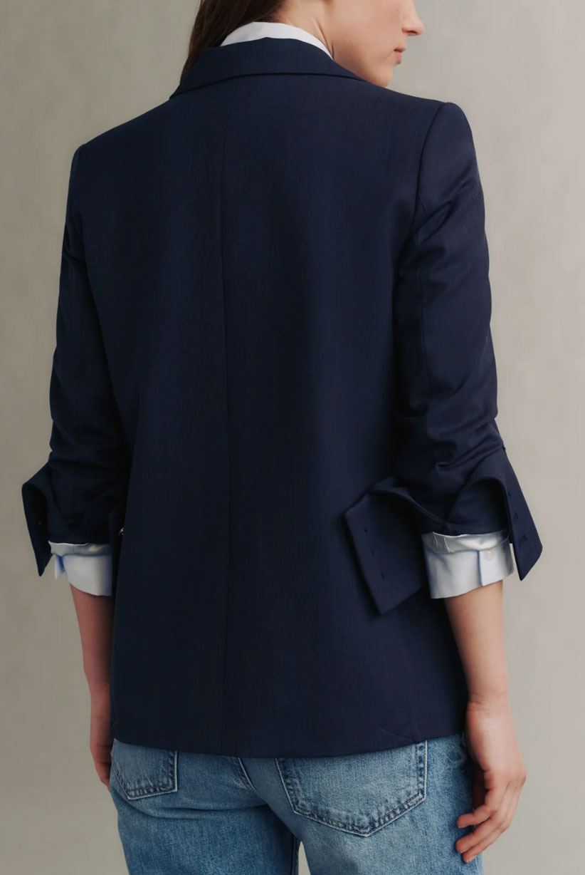 TWP Boyfriend Blazer - Indigo | Garmentory
