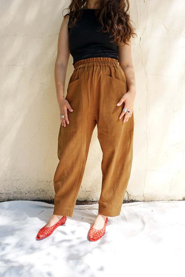 Ursa Minor Flor Arca Pants - Caramel | Garmentory