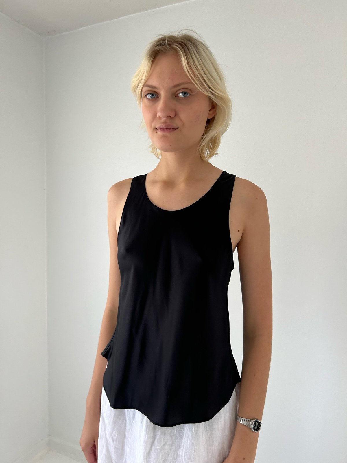 Sami Silk Tank | Garmentory