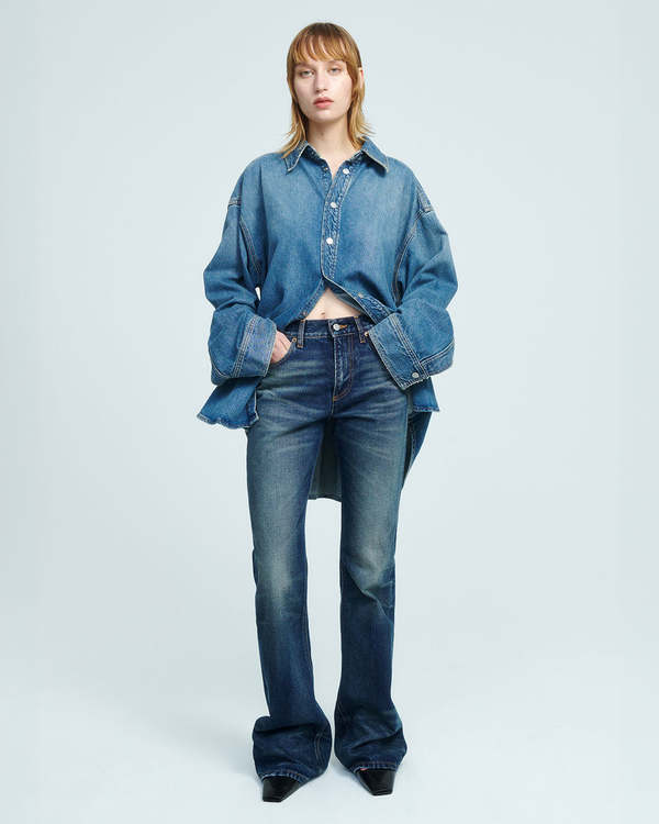 Haikure Flora Jean - Medium Wash Denim | Garmentory