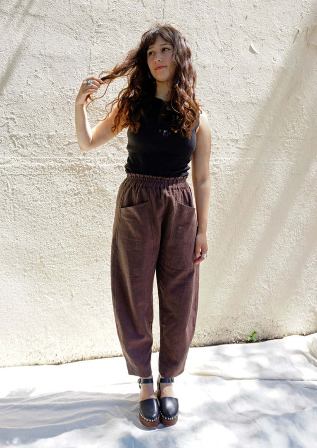 Ursa Minor Flora Arca Pants - Dark Chocolate | Garmentory