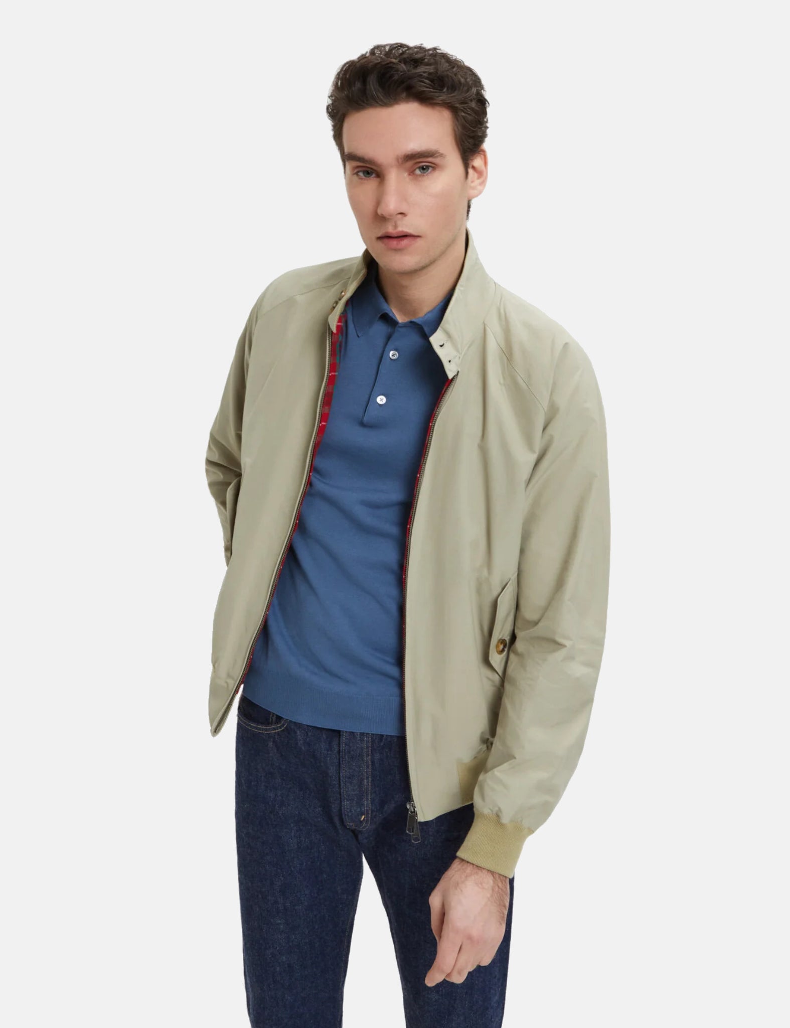 Baracuta G9 Harrington Jacket - Natural | Garmentory