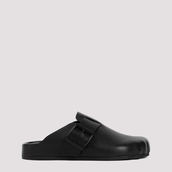 Balenciaga Sunday Mules - Black | Garmentory
