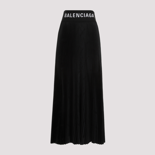 Balenciaga Pleated Skirt - Black | Garmentory