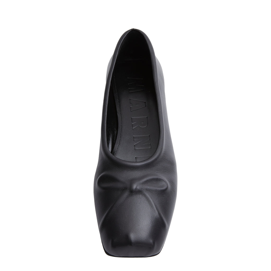 Marni Leather Ballerina Shoes | Garmentory
