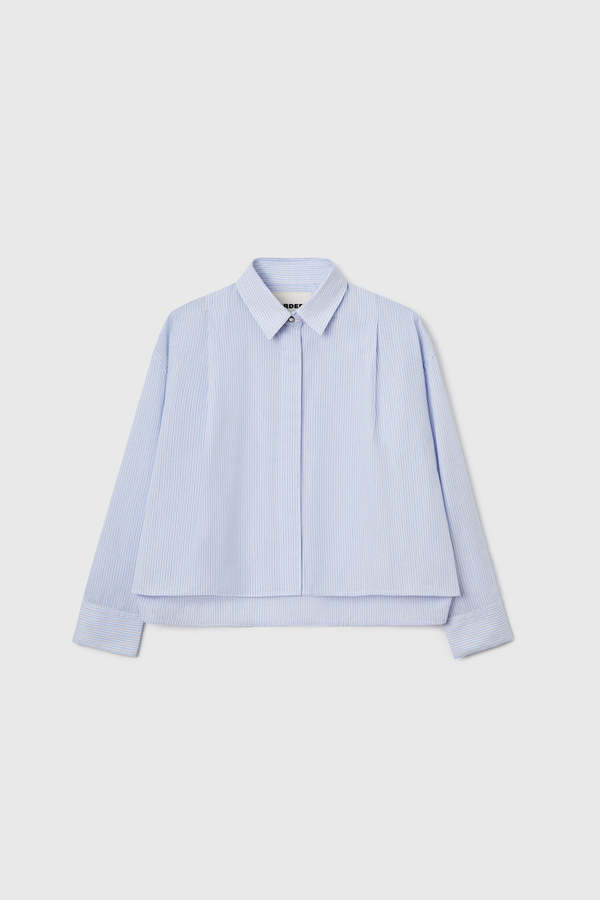 CORDERA CLASSIC BLOUSE - BLUE | Garmentory