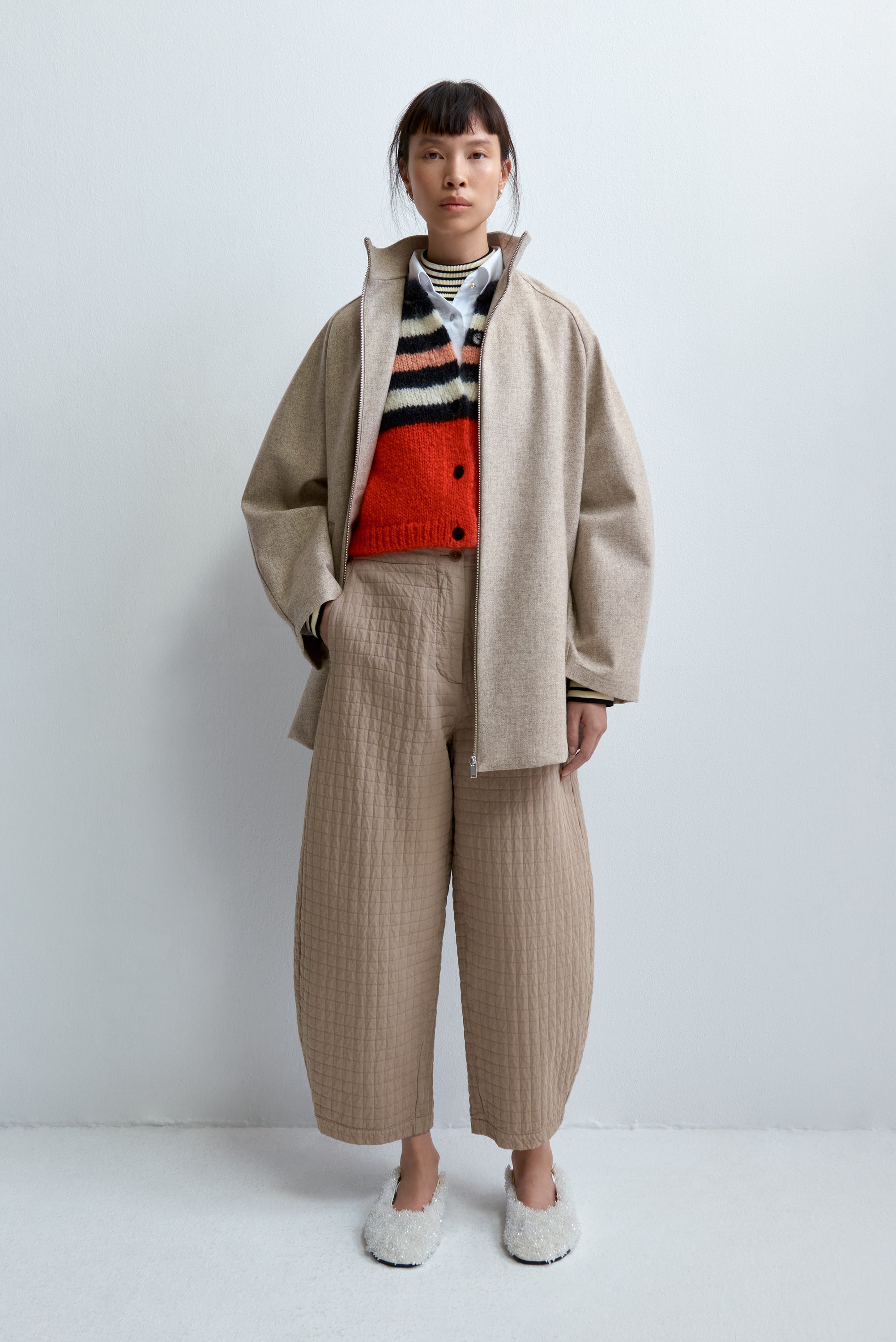 Cordera Padded Curved Pants - Toasted | Garmentory