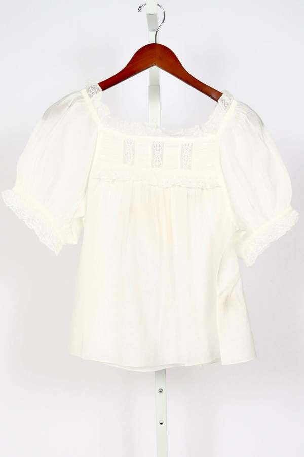 DÔEN Frances Top - Salt Lace | Garmentory