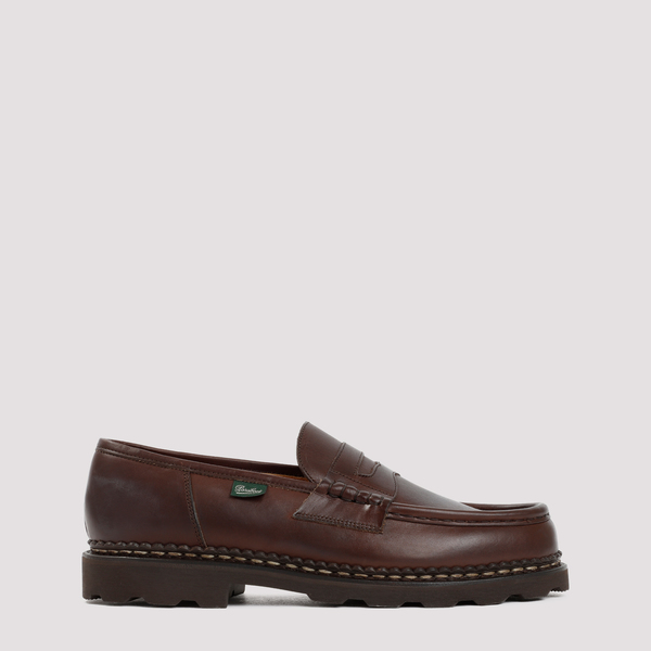 Paraboot leather Reims Loafers - Cafe | Garmentory