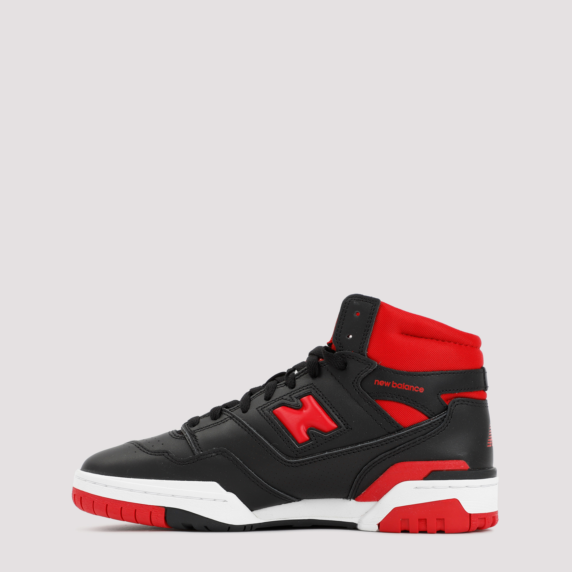 New Balance 650 High Top Sneakers - Black/Red | Garmentory