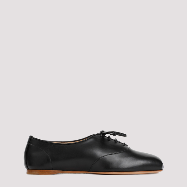 GABRIELA HEARST Maya Flat - Black | Garmentory