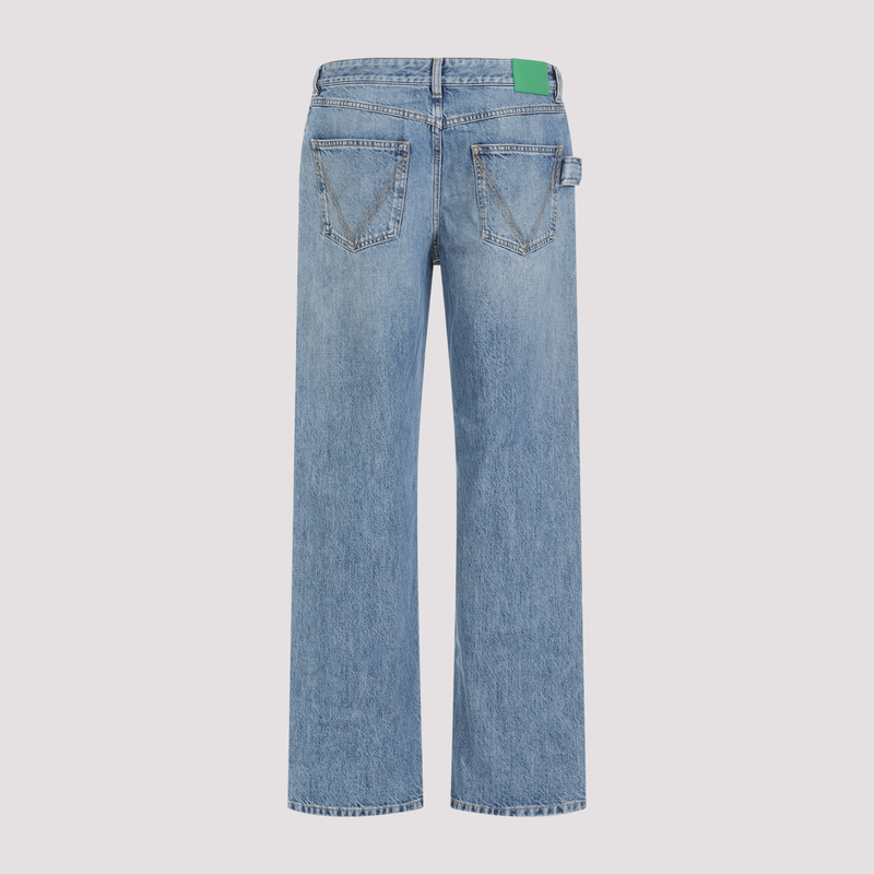 Bottega Veneta Cotton Jeans - Mid Blue | Garmentory