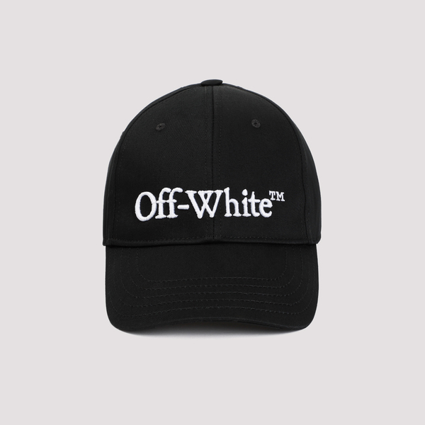 Off-White Drill Logo BKSH Baseball Cap - Black/White | Garmentory