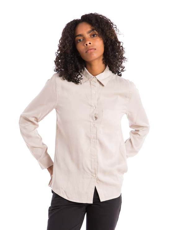 Boxy Button Up Shirt Fog | Garmentory