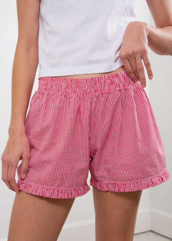 Sønderhaus Boxer Shorts - Red Gingham | Garmentory