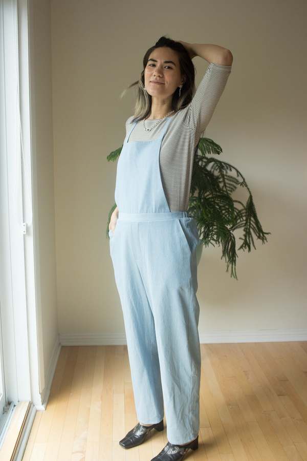 Atelier b. Overalls - Pale Denim | Garmentory