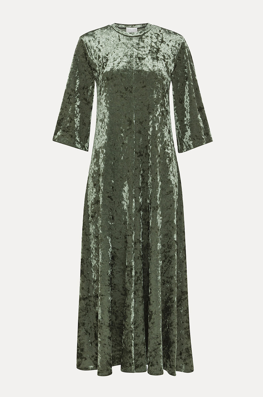 Forte Forte Velvet Dress - Olive | Garmentory