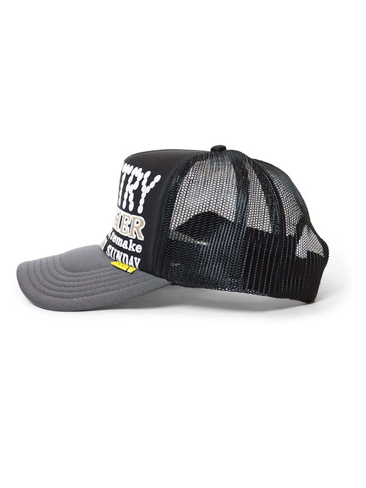 Kapital Kountry Pearl Cratcher pt Truck Cap - Black/Gray | Garmentory