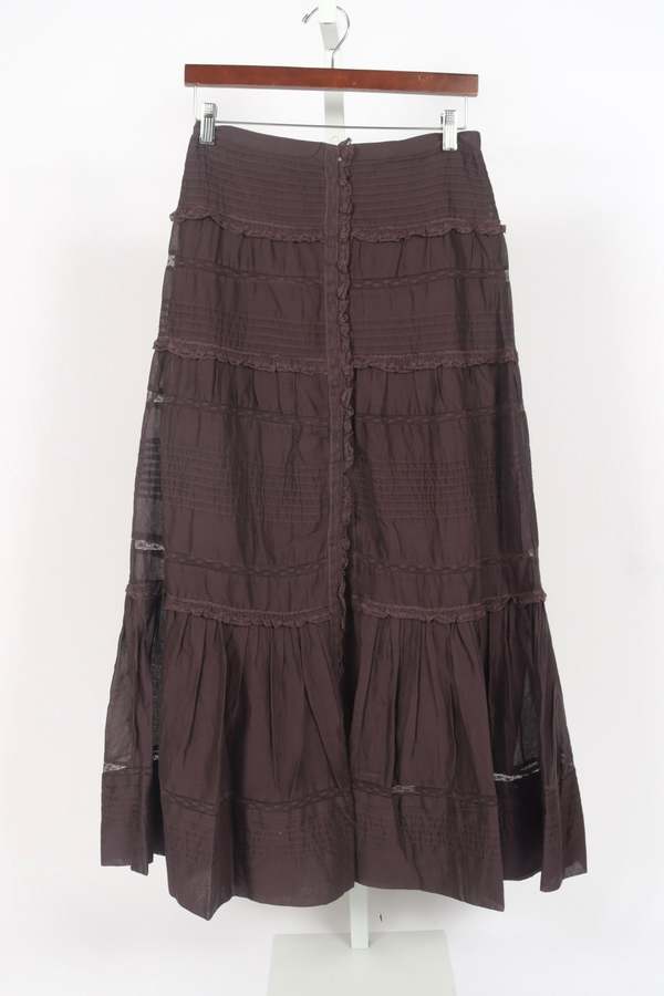 isabel marant etoile Gihane Skirt - Dark Plum | Garmentory