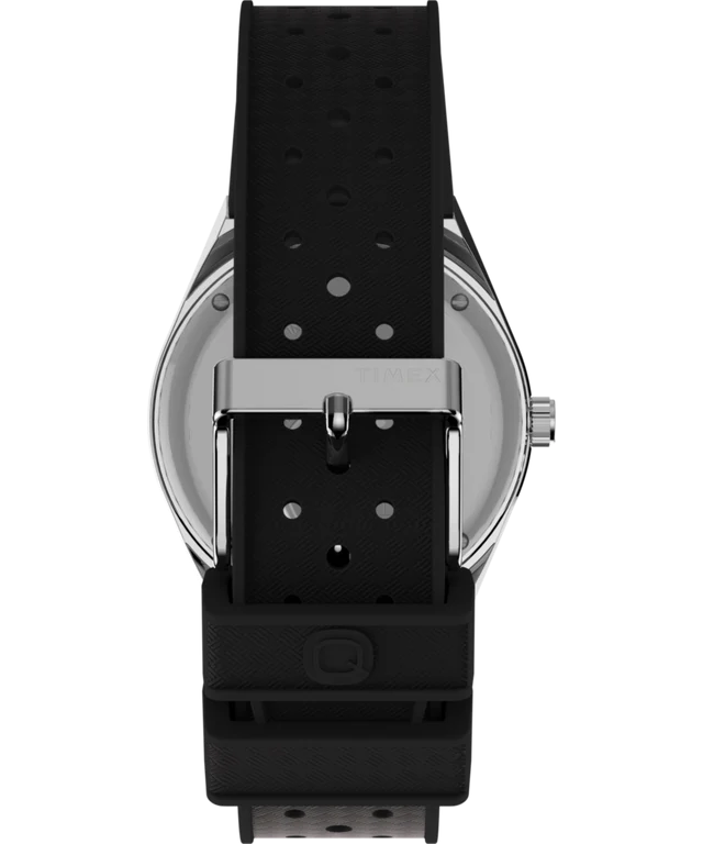 Timex Q Timex 38mm Synthetic Rubber Strap Watch | Garmentory