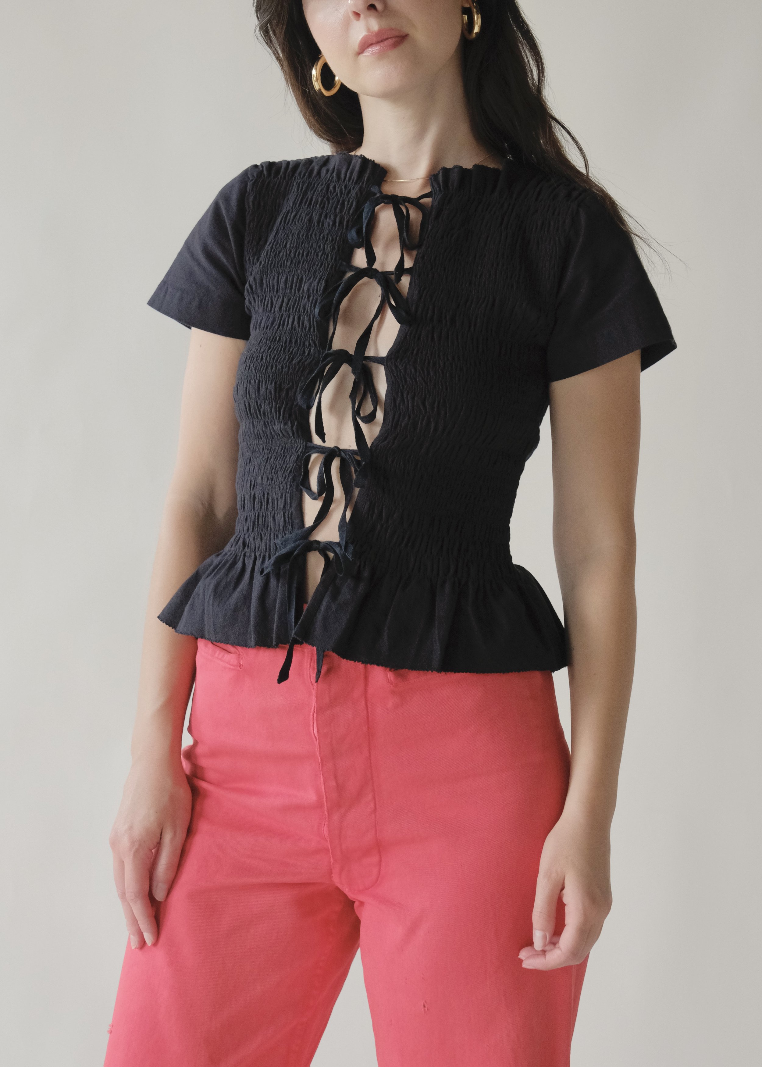 Maria Stanley Ferne Top - Noir | Garmentory