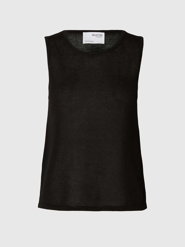 Selected Femme Moon Top - Black | Garmentory
