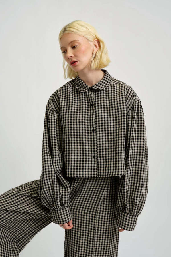 Eliza Faulkner Tabitha Shirt - Gingham | Garmentory