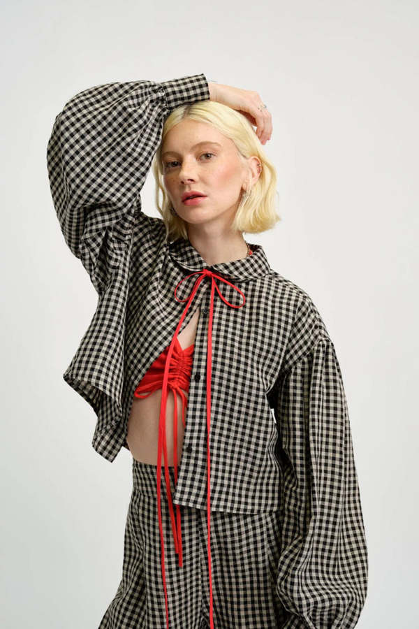 Eliza Faulkner Tabitha Shirt - Gingham | Garmentory