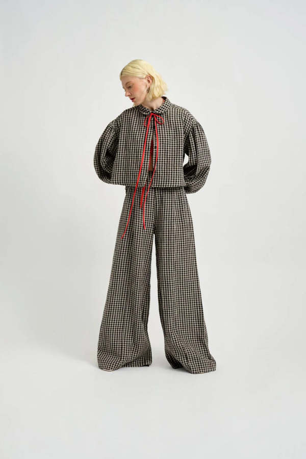 Eliza Faulkner Tabitha Shirt - Gingham | Garmentory