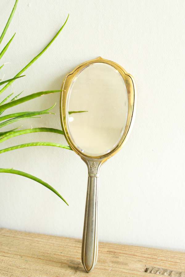 Vintage Art Deco Hand Mirror | Garmentory