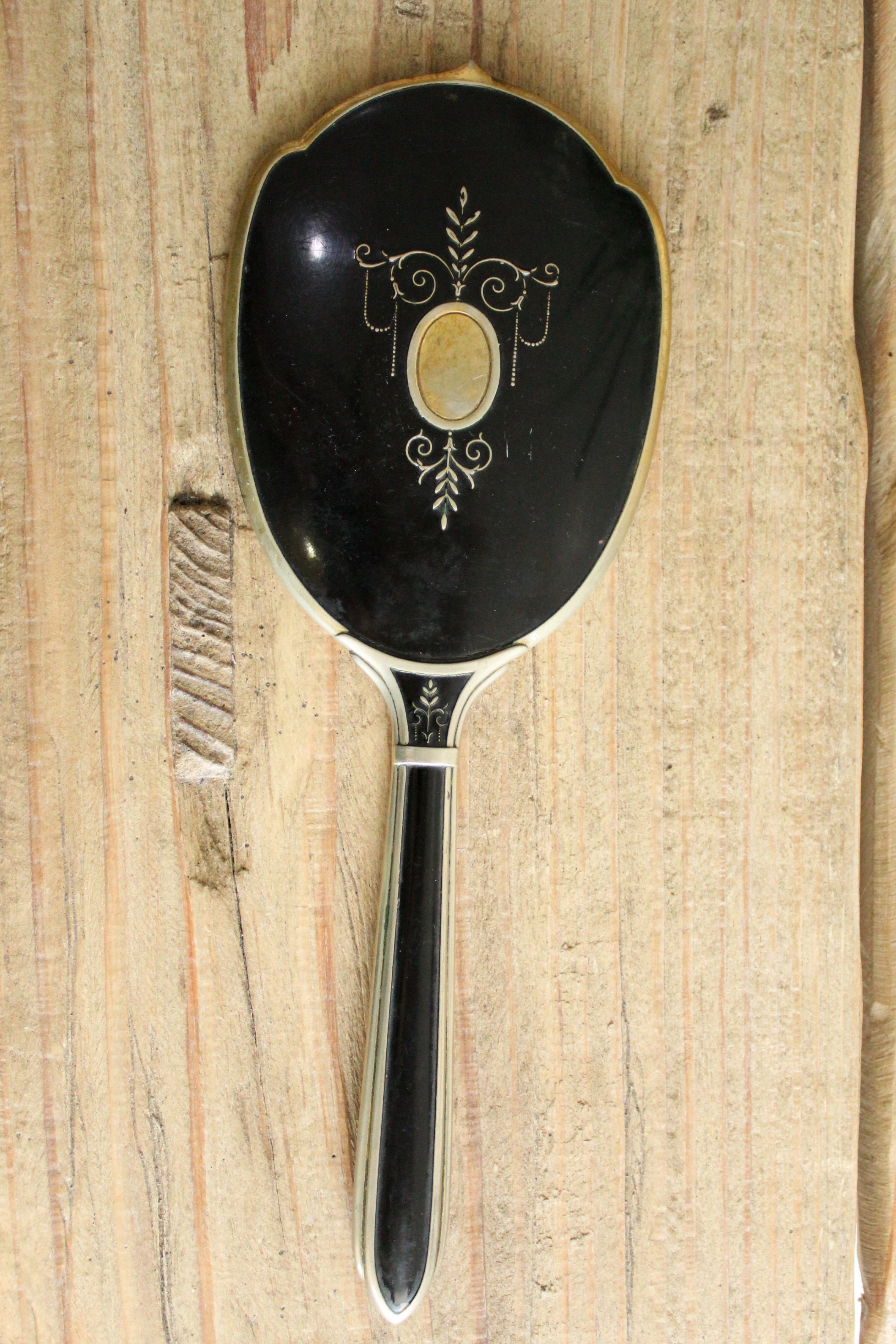 Vintage Art Deco Hand Mirror | Garmentory