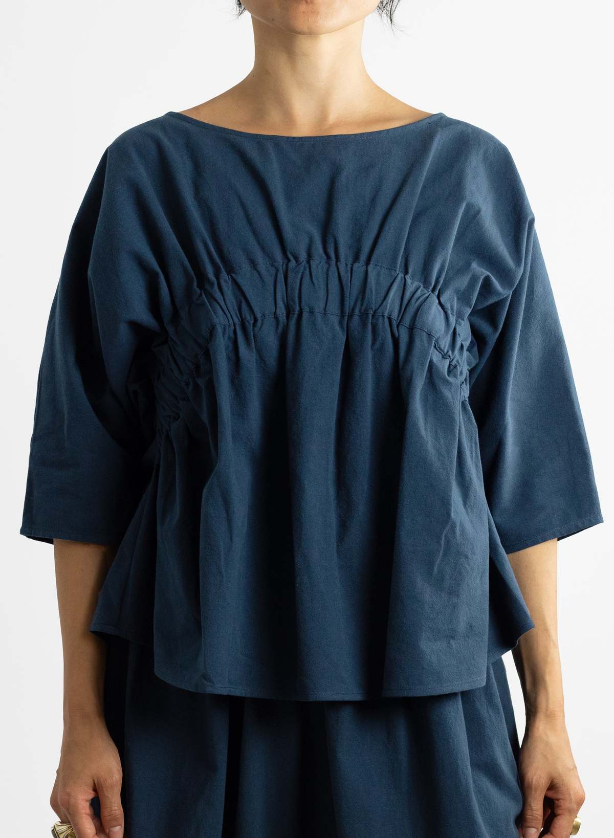 Meg Anna Top - Navy | Garmentory