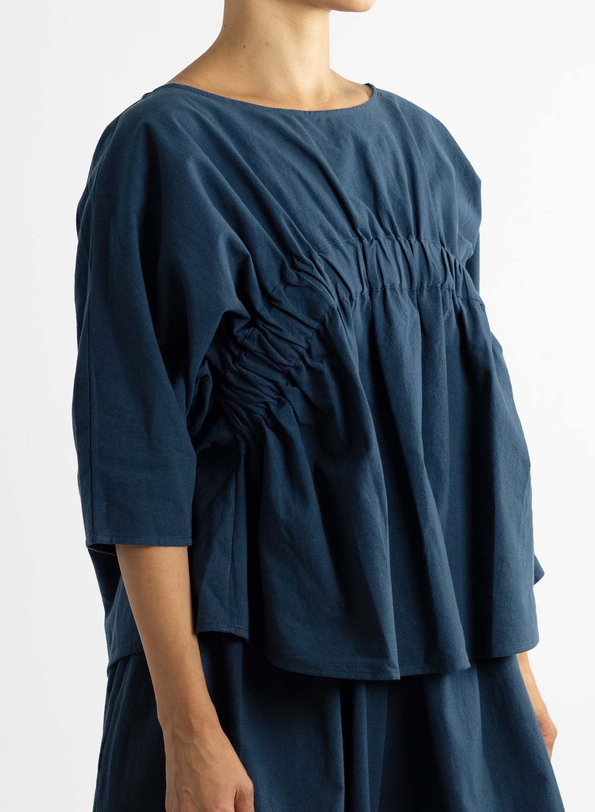 Meg Anna Top - Navy | Garmentory