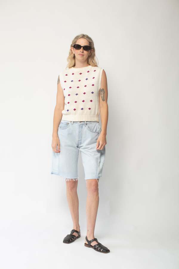 Triangle Knit Vest | Garmentory