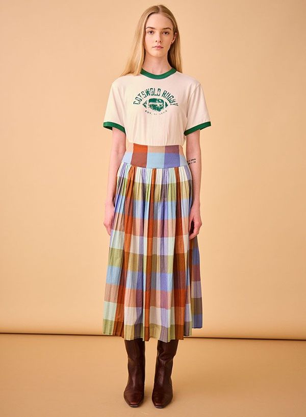 Hunter Bell Stratton Skirt - Tetbury Plaid | Garmentory