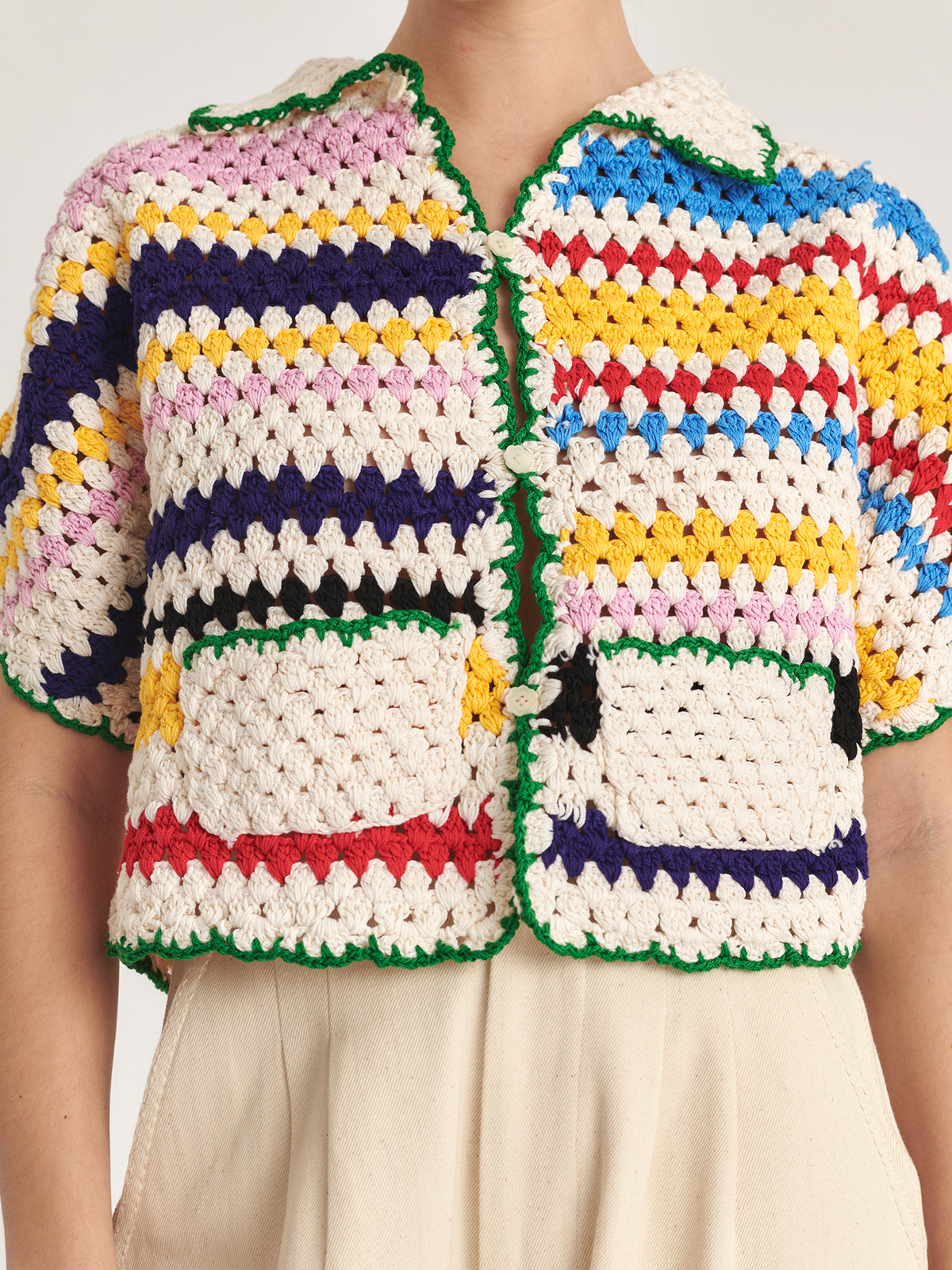 Mii Collection Geraldine Shirt - Multi | Garmentory